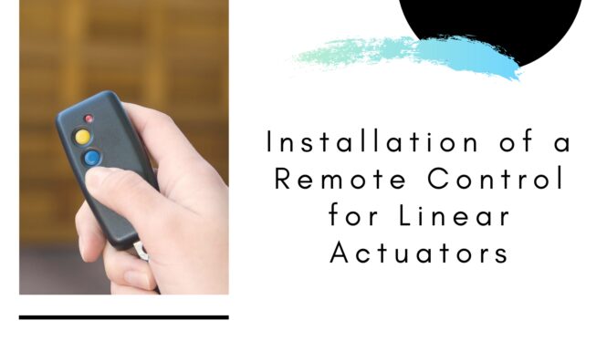Does Your Linear Actuator Miss a Remote Control? Here Is How to Choose ...
